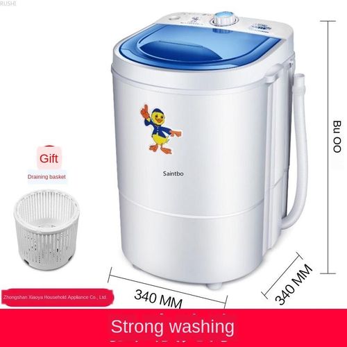 Machine à laver pour Bébé semi-Auto 4.5KG Blanc - Ekco Boutique
