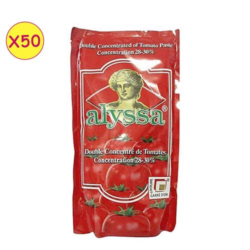 Alyssa Tomate Concentré Alyssa 56G X 50 Sachets - Ekco Boutique