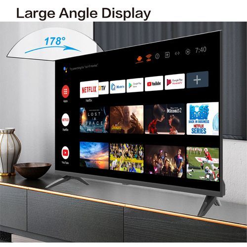 Hikers Android TV LED Numérique - 32’’ SMART TV HD - Noir -Built In ...